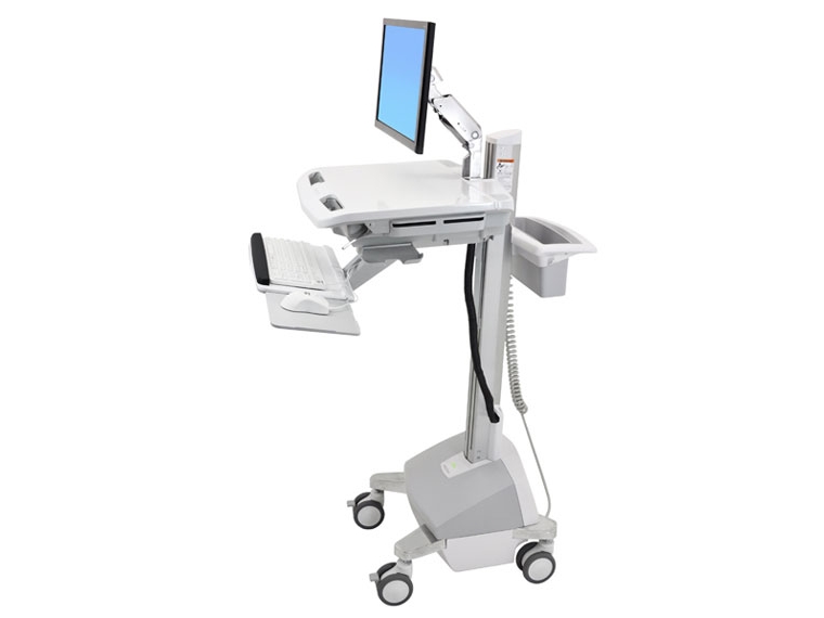 Ergotron StyleView Cart with LCD Arm, LiFe Powered - Vogn med hjul (kun ...