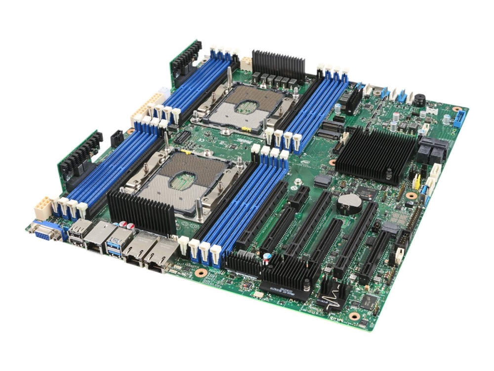 Intel Server Board S2600STBR - Bundkort - SSI EEB - Socket P - 2 CPUer ...