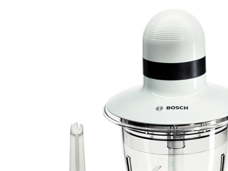 Bosch MMR08A1 - Hakkemaskine - 800 ml - 400 W - hvid/anthracit