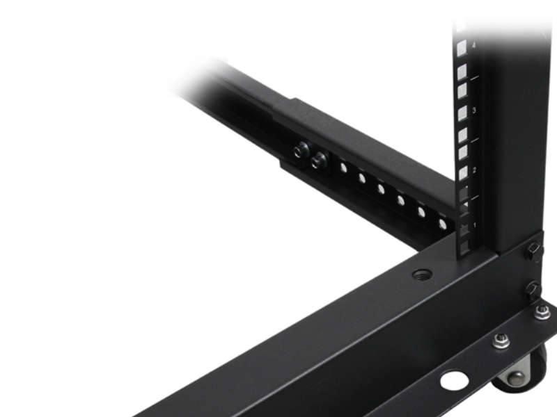 StarTech.com 42U 19" Open Frame Server Rack, 4 Post Adjustable Depth 23 ...