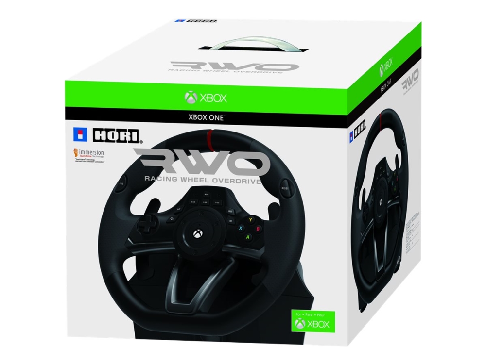 HORI Racing Wheel Overdrive - Ratt- och pedaluppsättning - för PC, Microsoft Xbox One, Microsoft ...