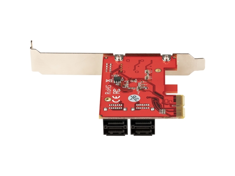StarTech.com SATA PCIe Card, 4 Port PCIe SATA Expansion card, 6Gbps SATA Card, Low/Full Profile ...