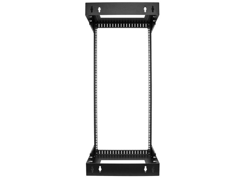 StarTech.com 24U 19" Wall Mount Network Rack, Adjustable Depth 12-20" 2 ...