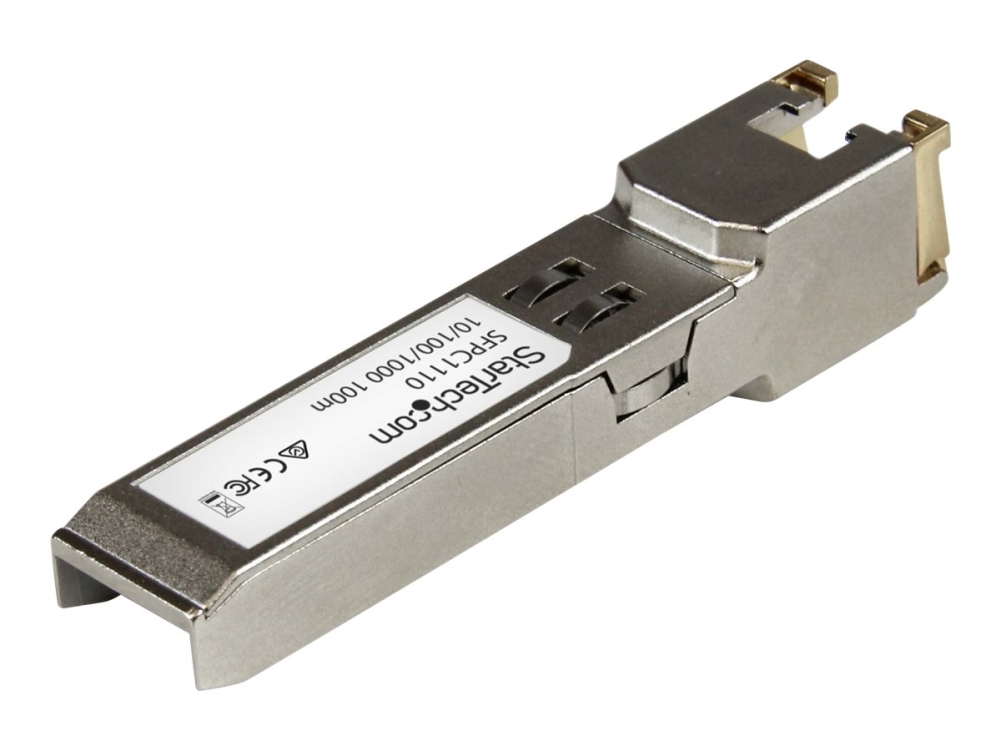StarTech.com Cisco SFP-GE-T Compatible SFP Module, 1000BASE-T, SFP to ...