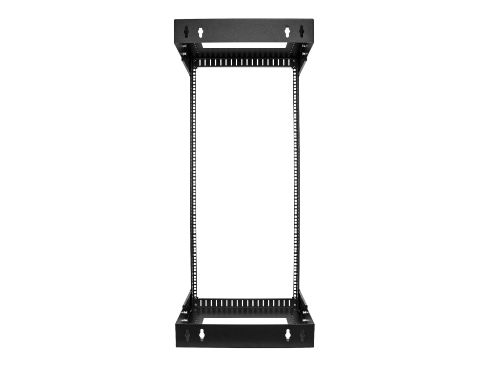StarTech.com 24U 19" Wall Mount Network Rack, Adjustable Depth 12-20" 2 ...
