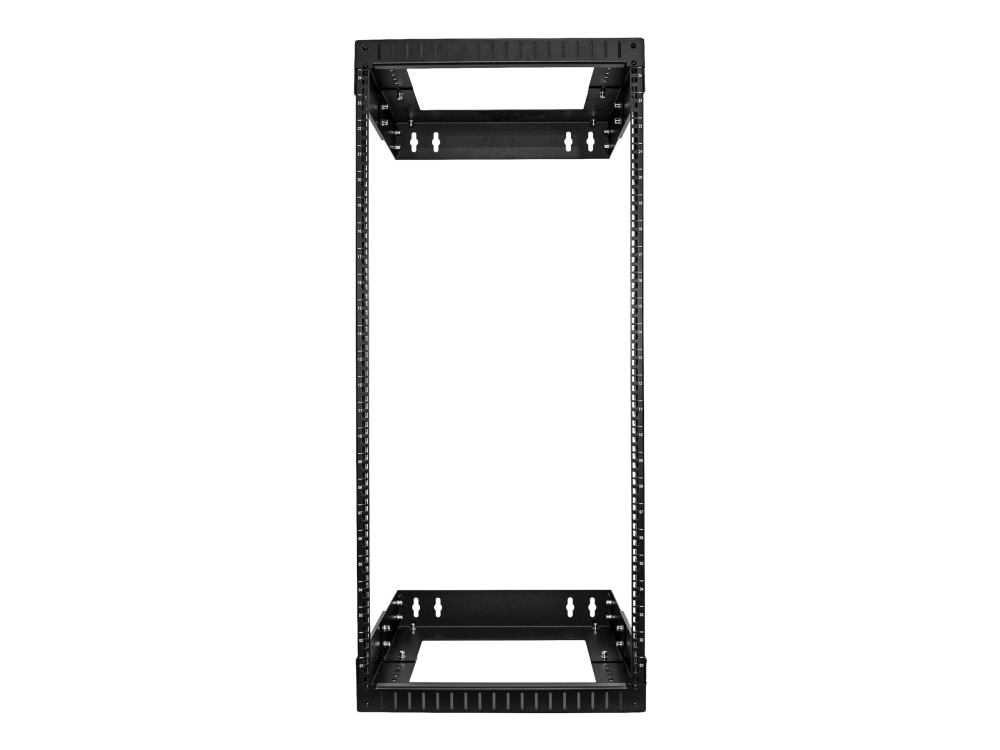 StarTech.com 24U 19" Wall Mount Network Rack, Adjustable Depth 12-20" 2 ...