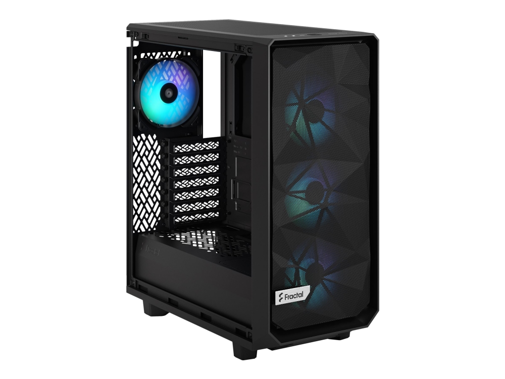 Fractal Design Meshify Meshify 2 Compact - Mid tower - ATX - sidepanel ...