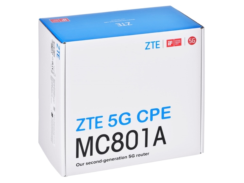 ZTE HyperBox 5G MC801A (WiFi 6) - Trådløs router - WWAN - GigE, LTE ...