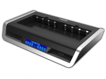 Varta 57671 - Multi oplader - Op til 8 AA/AAA batterier og USB output ...