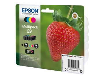 Epson 29 Multipack - 4-pack - svart, gul, cyan, magenta - original ...