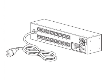 APC Switched Rack PDU AP7922B - Strømfordelingsenhed (rackversion) - AC ...