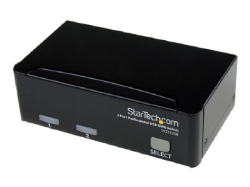 StarTech.com 2 Port VGA USB KVM Switch - VGA KVM Umschalter inkl. Kabel ...