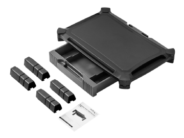 StarTech.com Adjustable Monitor Riser - Large - Drawer - Monitors up to ...
