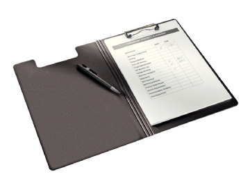 Leitz Solid - Clipboard-mappe - for A4 - kapacitet: 75 ark - hvid