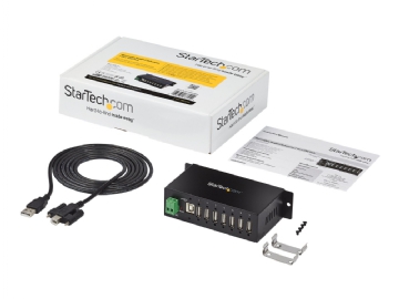 StarTech.com USB 2.0 Hub - 7 Port - Mountable Rugged Industrial - Self ...