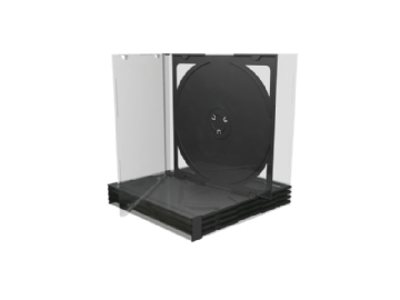 MediaRange - Cd-hylster for lagring - kapacitet: 2 CD/DVD (pakke med 100)