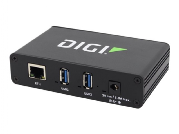 Digi AnywhereUSB 2 Plus - Hub - Styrt - 2 x USB 3.1 Gen 1 + 1 x 10/100 ...