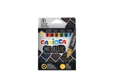 Carioca metalliske farveblyanter 8 farver CARIOCA
