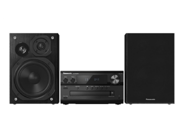 Panasonic SC-PMX92 - Ljudsystem - 120 Watt (Total) - svart