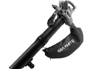 Cordless garden vacuum cleaner Energy+ 36V Li-lon, 2in1, bag capacity ...