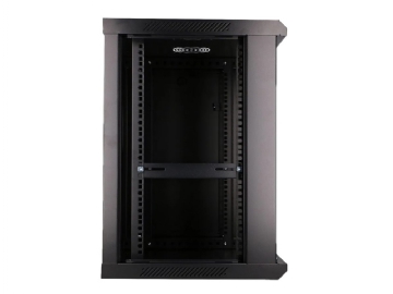 Extralink - Rack kabinet - 600x450 mm - vægmonterbar - sort - 12U - 19"
