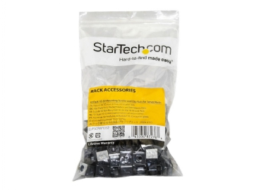 StarTech.com 10-32 Server Rack Screws - 50 Pack - Network Rack Screws ...