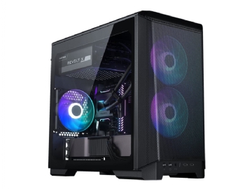 Phanteks Eclipse P200 Air, iTX, Temp. Glass, DRGB, Black