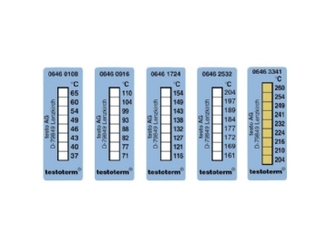 testo testoterm Temperaturmålestrips 116 til 154 °C