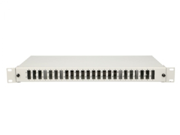 Extralink 48 CORE (24 SC DUPLEX) FIBER OPTIC PATCH PANEL GRAY DUPLEX ...