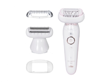 Depilator Braun SES 9002 Epilator Silk-epil 9 Flex, Cordless, Operating ...