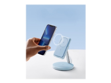 Anker PowerWave Mag-Go 2-in-1 Stand 5K Blue