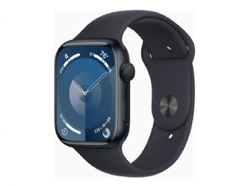 Apple Watch Series 9 (GPS) - 45 mm - midnatsaluminium - smart ur med ...