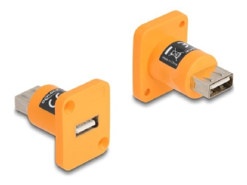 Delock - USB-adapter (hun) D-Type til USB (hun) D-Type - op til 480 ...