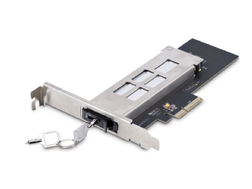StarTech.com M.2 NVMe SSD to PCIe x4 Mobile Rack/Backplane with Removable Tray for PCI Express ...