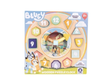 Bluey Puzzle Clock