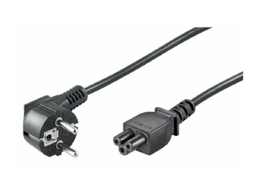 Microconnect Strømkabel - 'Mickey Mouse' - IEC 320 EN 60320 - 1 m - sort