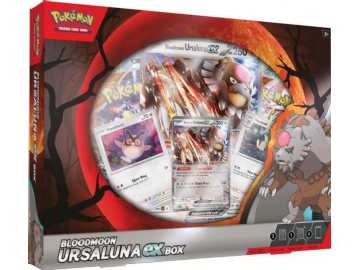 Pokemon TCG: Bloodmoon Ursaluna ex Box samlekortsæt