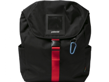 Polaroid Ripstop Backpack Black/Multi, Ryggsekk, Polaroid, Skulderrem, Sort, Flerfarget
