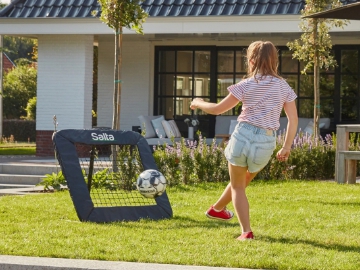 Salta Motion, Firkant, Justerbar vinkel, Fodbold rebounder, Sort